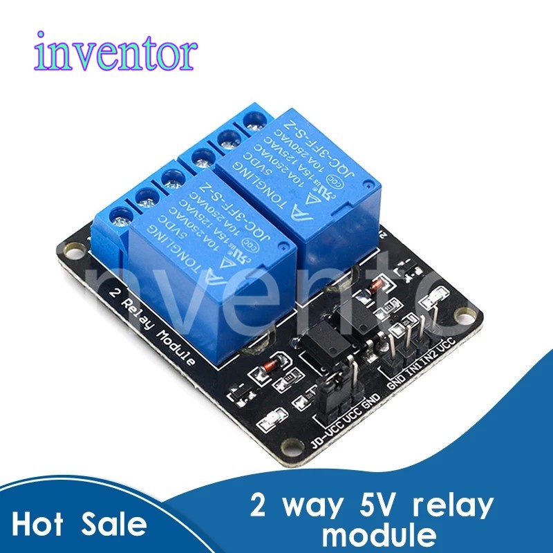 1PCS 5V 2 Channel Relay Module Shield for Arduino ARM PIC AVR DSP ...