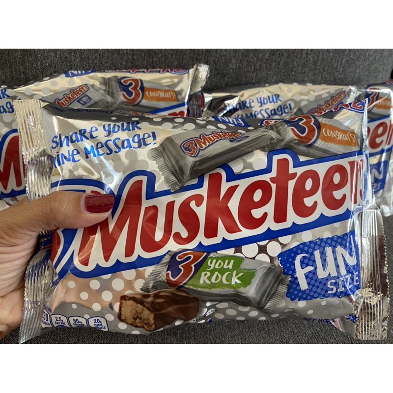SALE‼️ 1 Pack 3 Musketeers Fun Size Pack 10.48 oz Bag | Shopee Philippines