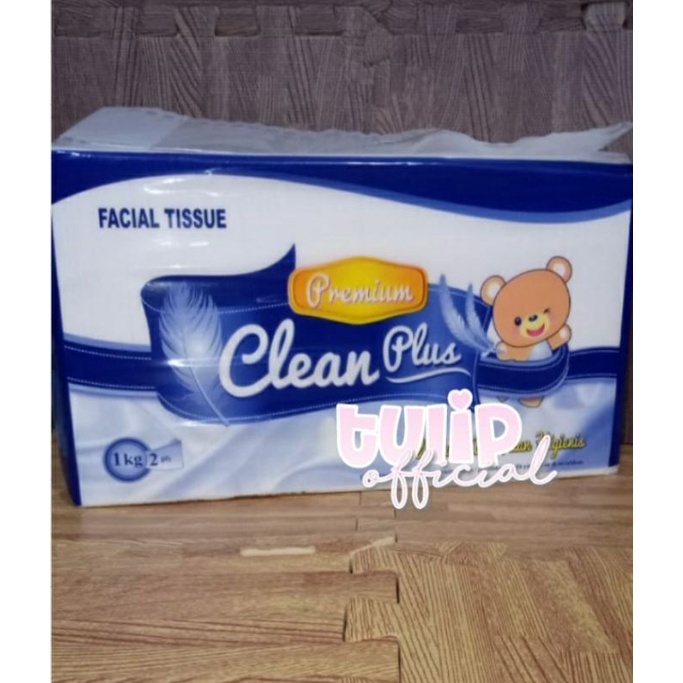 Premium Facial Tissue CLEAN PLUS 1000 gramos 2 capas no perfumado okOA ...