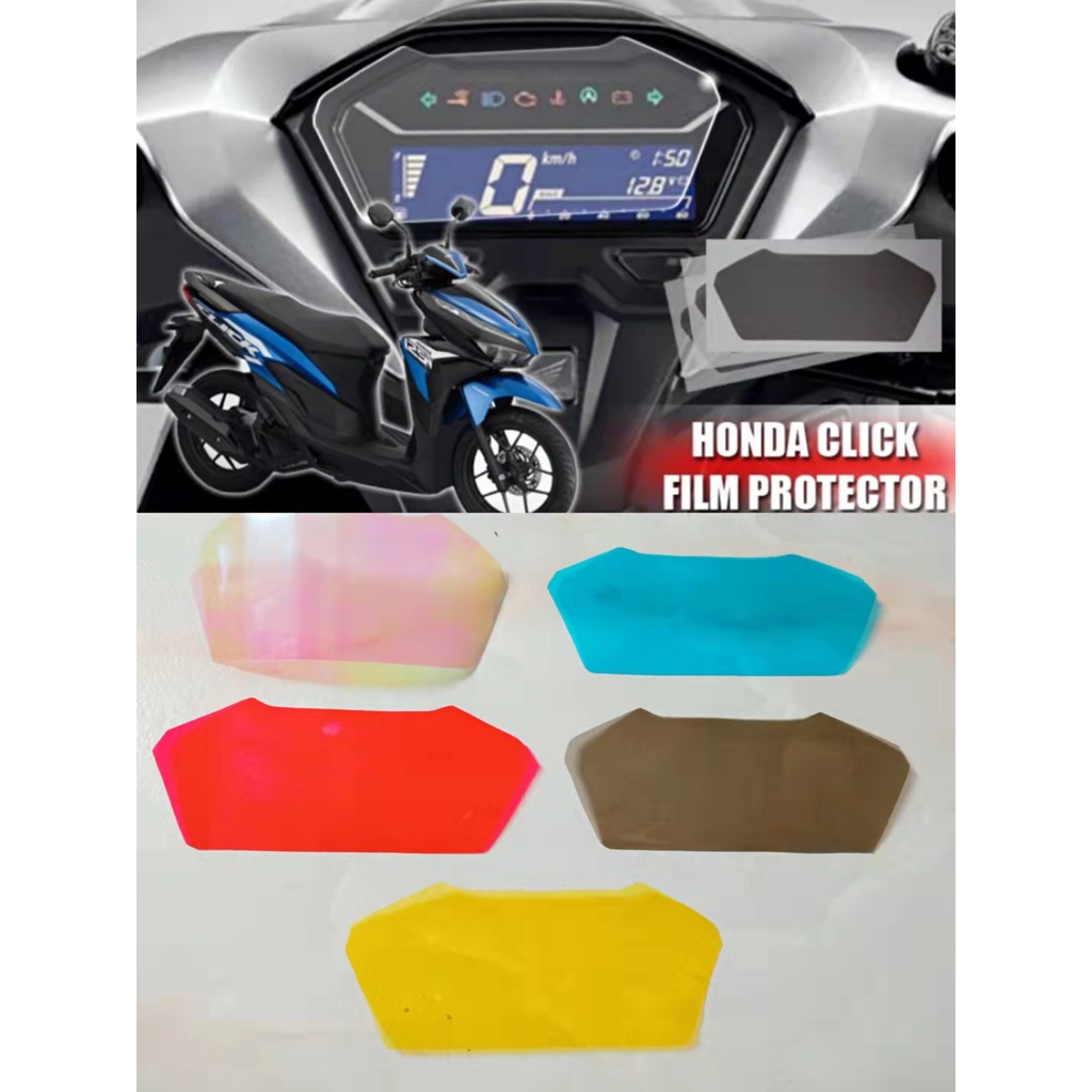 Honda Click 125 / 150 v2 Game Changer Gauge Panel Protector Full Tint ...