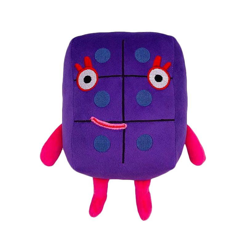 Cute Cartoon Numberblocks Plush Doll Educational Stuffed Toys Number ...