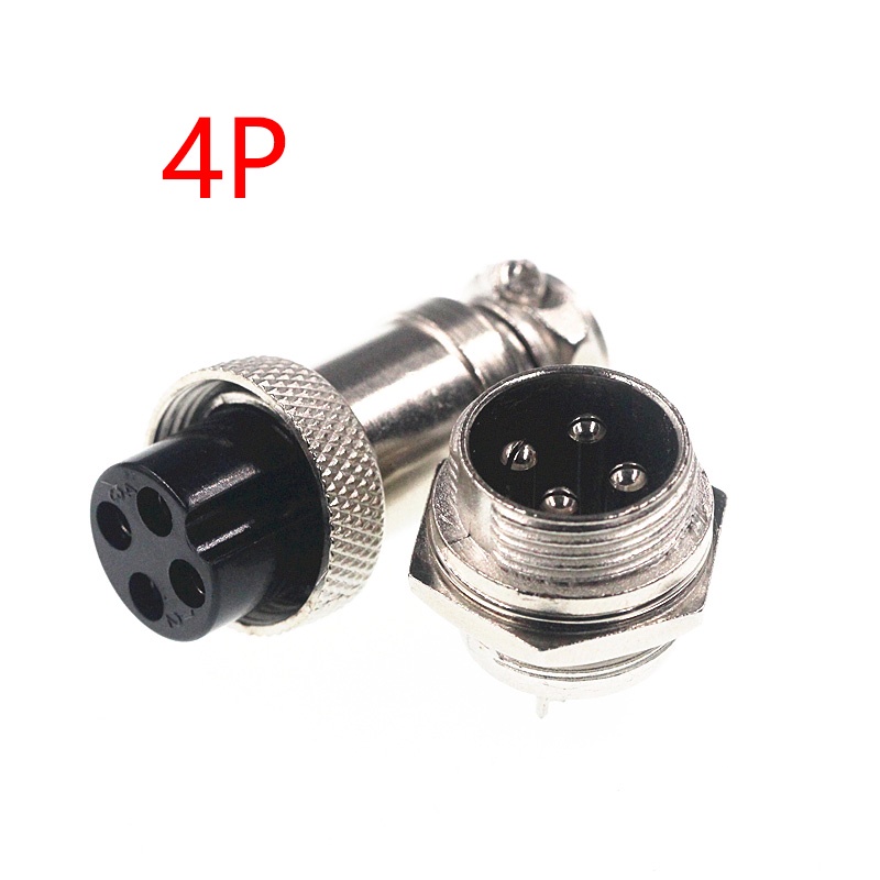 GX16 Aviation Plug Socket Connector 2P 3P 5P Pin Electric Scooter eBike ...
