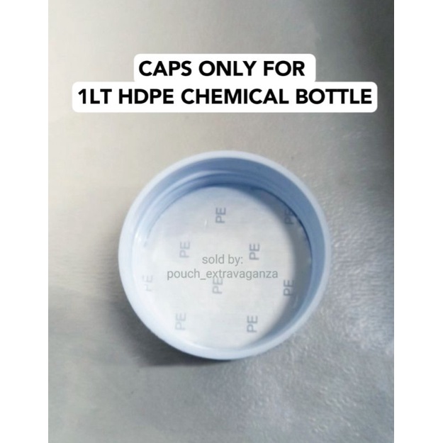 [50 PCS.] CAPS ONLY FOR 1 liter/1000ml HDPE Chemical Bottle | Shopee ...