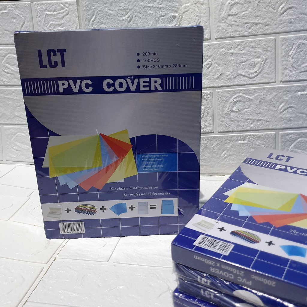 BINDING PVC COVER, 200 GSM, Transparent - RETAIL | Shopee Philippines