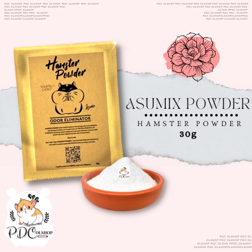 Asumix Powder 30g /Hamster, Hedgehog, Guinea Pig, Mice and Rats ...