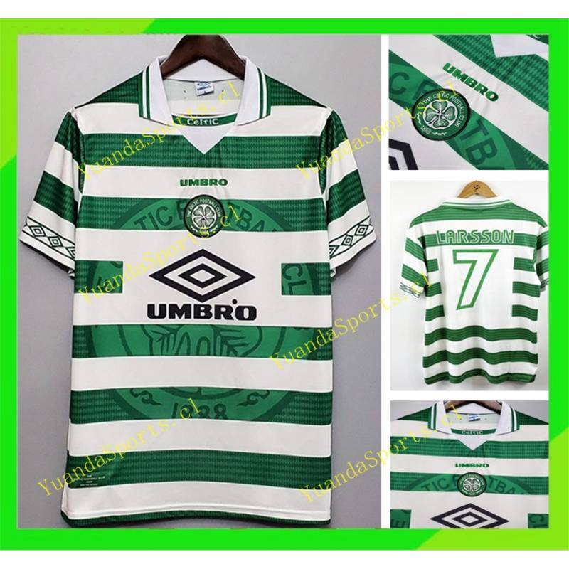 1998/1999 Celtic Home Jersey Retro Soccer Jersey Football 98/99 Celtic ...