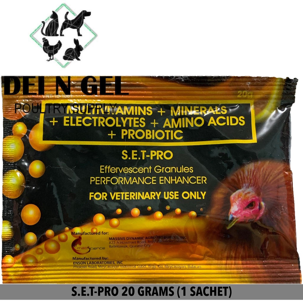 Set Pro 20g for Gamefowl (1 Sachet) | Shopee Philippines