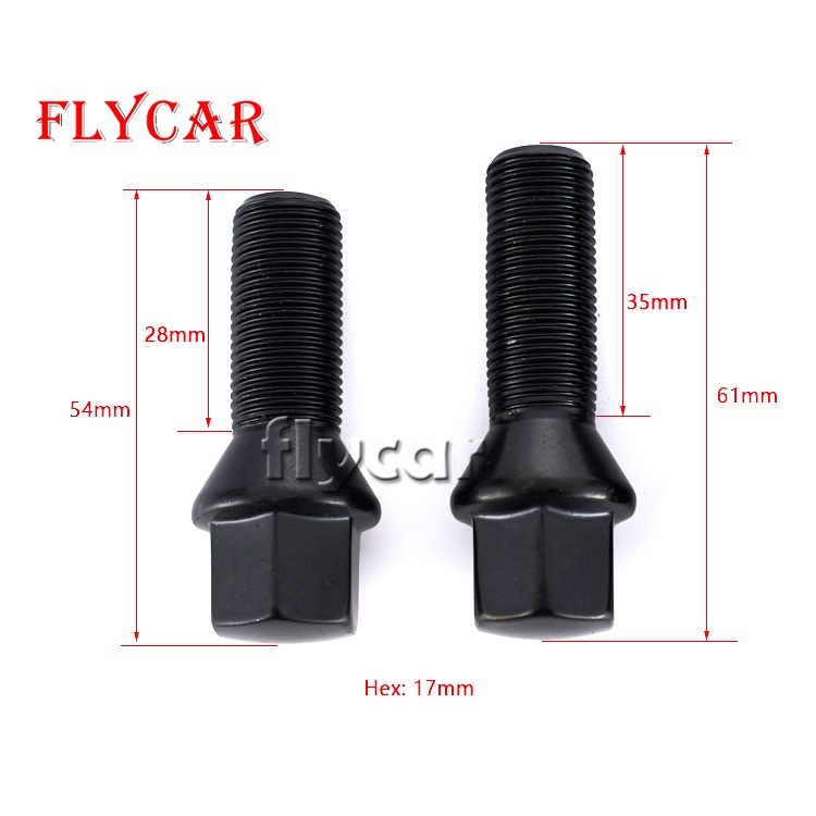 5pcs M14x1.5 Black Car Tire Wheel Locking Lug Bolt Nut Steel For BMW X3 X5 E70 E71 F20 F25 X5 X6 ...