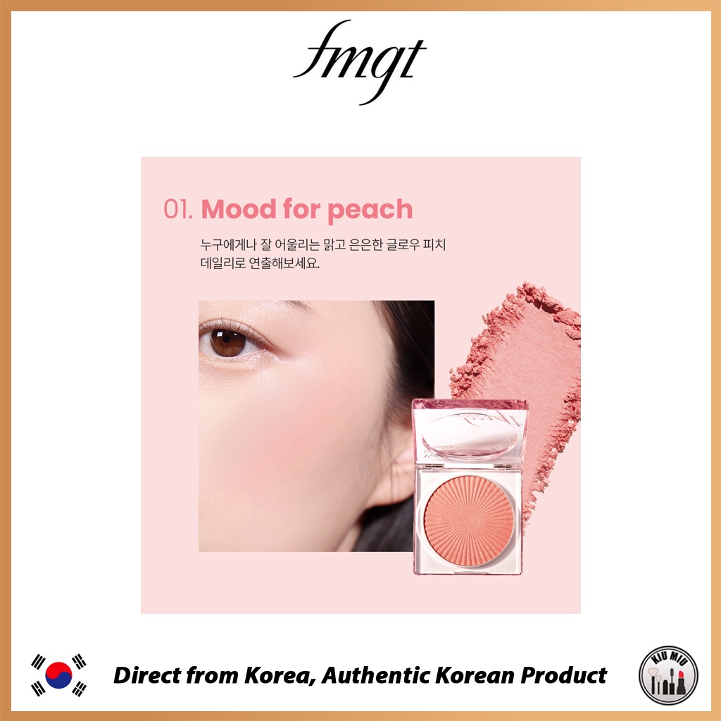THE FACE SHOP fmgt VEIL GLOW BLUSHER *ORIGINAL KOREA* | Shopee Philippines