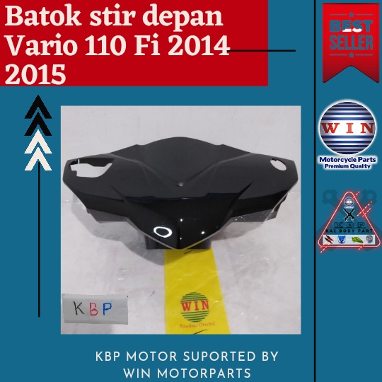 HITAM 2014 2015 110 Vario injection front steering wheel shell | Front ...