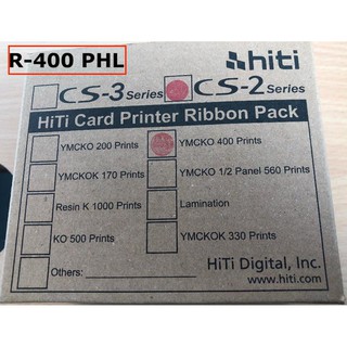 hiti ribbon (R-400PHL) YMCKO (original ribbon) CS-2series ribbon for ...