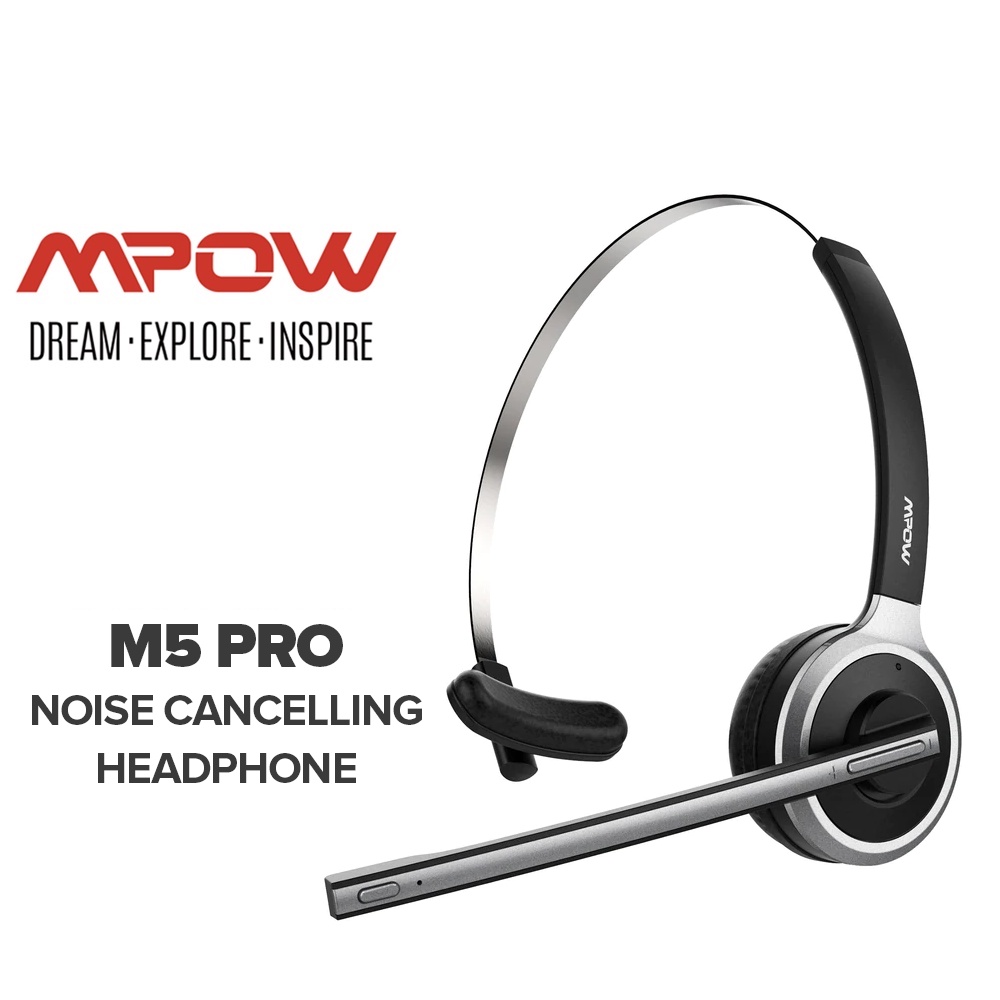 Mpow M5 Pro Bluetooth 5.0 Noise Cancelling Headphone | Shopee Philippines