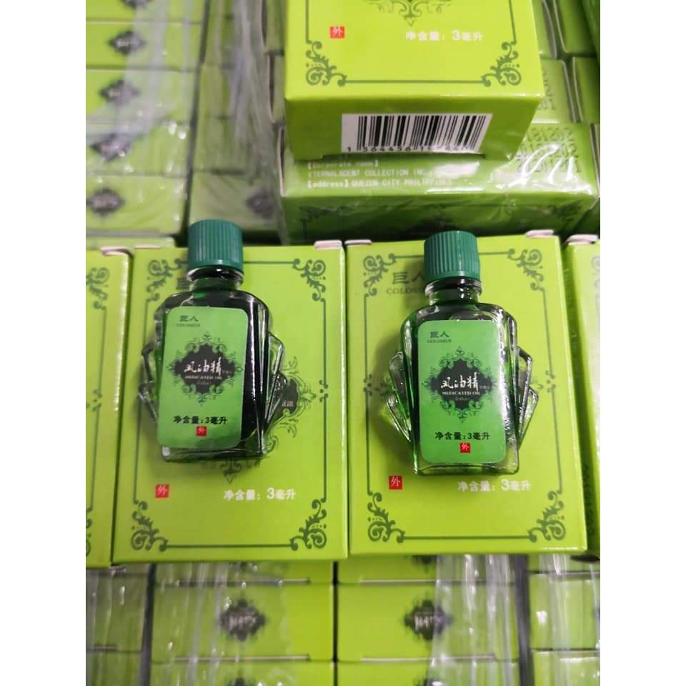 Embrocation medicated oil 3ML | Shopee Philippines