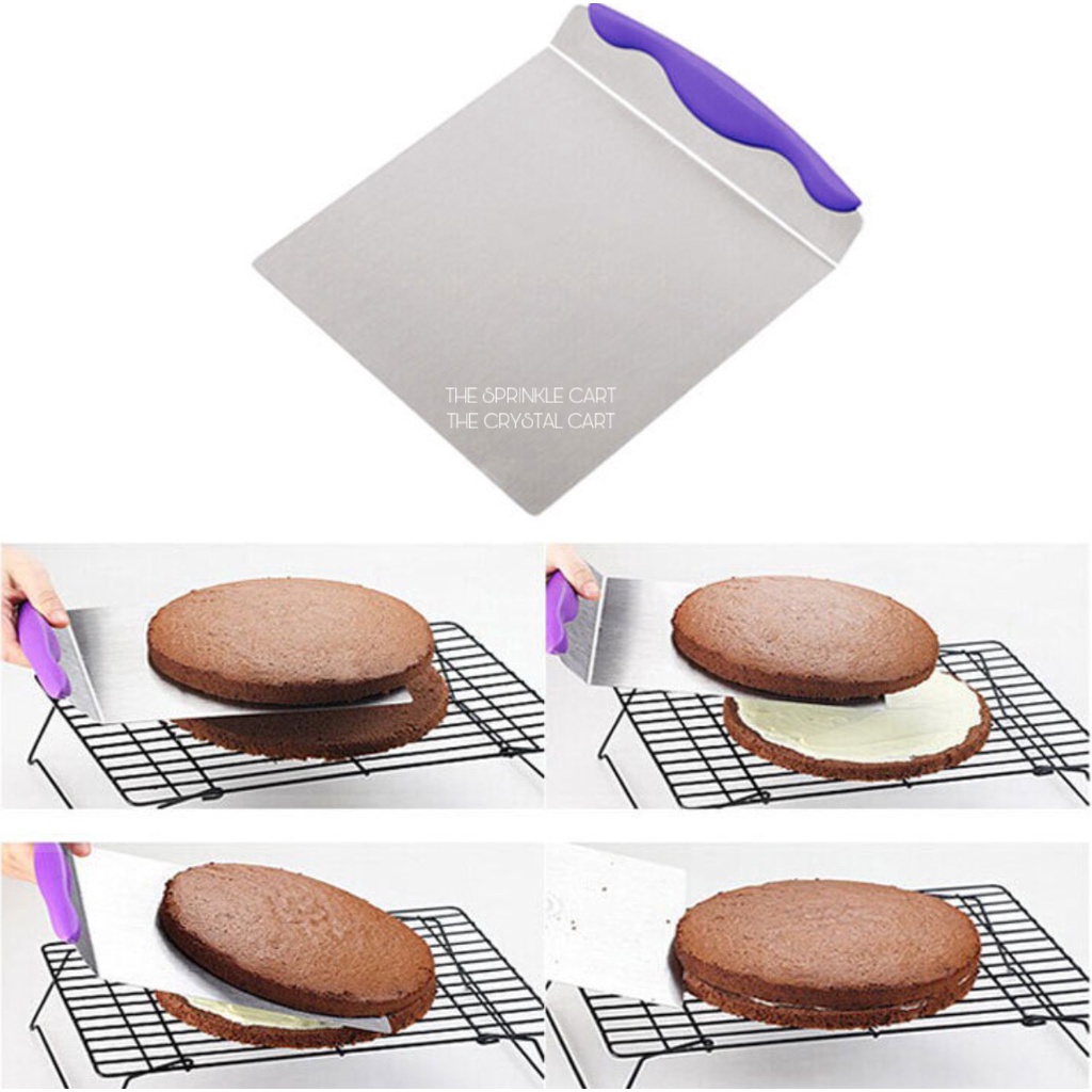 Stainless Steel Cake Lifter Pizza Lifter Bread Transfer Mover Kitchen ...