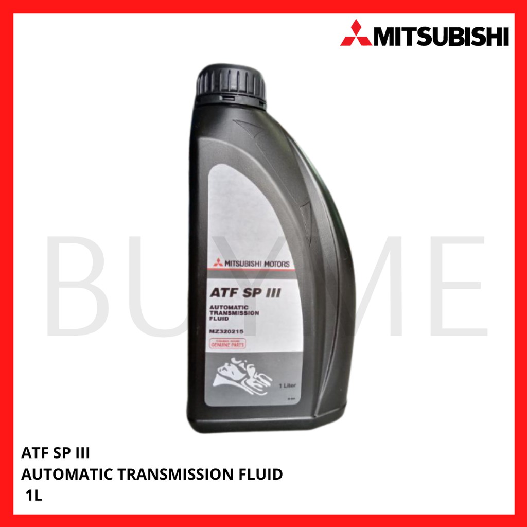 Mitsubishi Automatic Transmission Fluid (ATF SP III) 1 Liter | Shopee ...