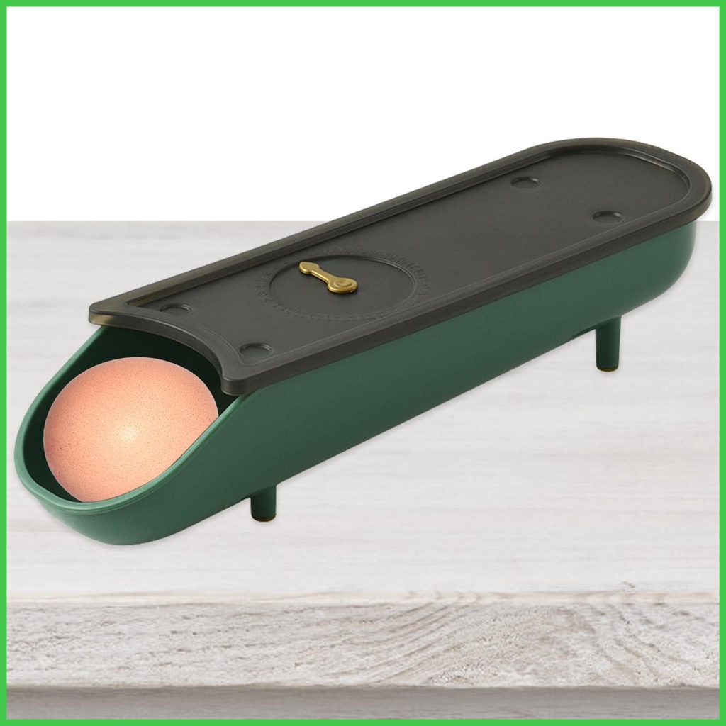 Automatic Rolling Egg Holder for Refrigerator Automatic Rolling Egg Box ...