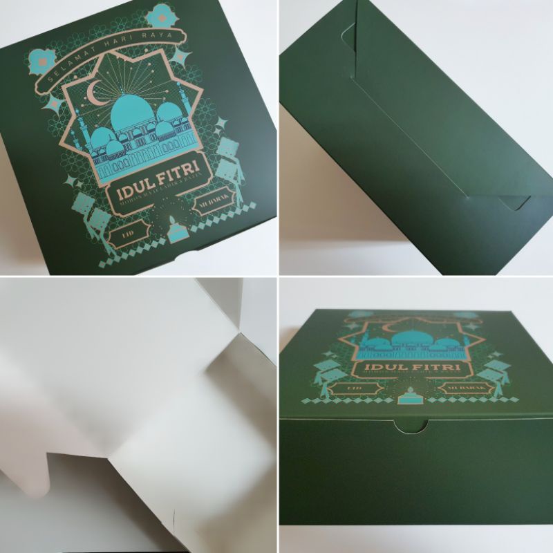 Eid Cake Box Cake Box Eid Sponge Hampers Packaging Box Box 22x22 ...