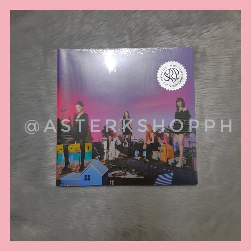 RED VELVET Queendom - Mini Album Vol. 6, Queens A, B, and Girls Version ...