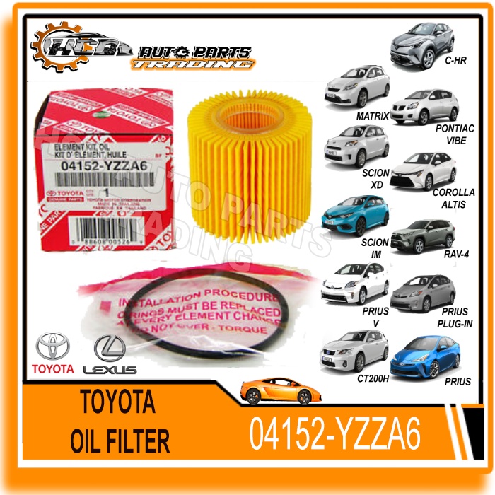 HCB TOYOTA 04152-YZZA6 HIGH PERFORMANCE CAR ENGINE PART REPLACEABLE OIL ... HCB TOYOTA 04152-YZZA6 HIGH PERFORMANCE CAR ENGINE PART REPLACEABLE OIL ...