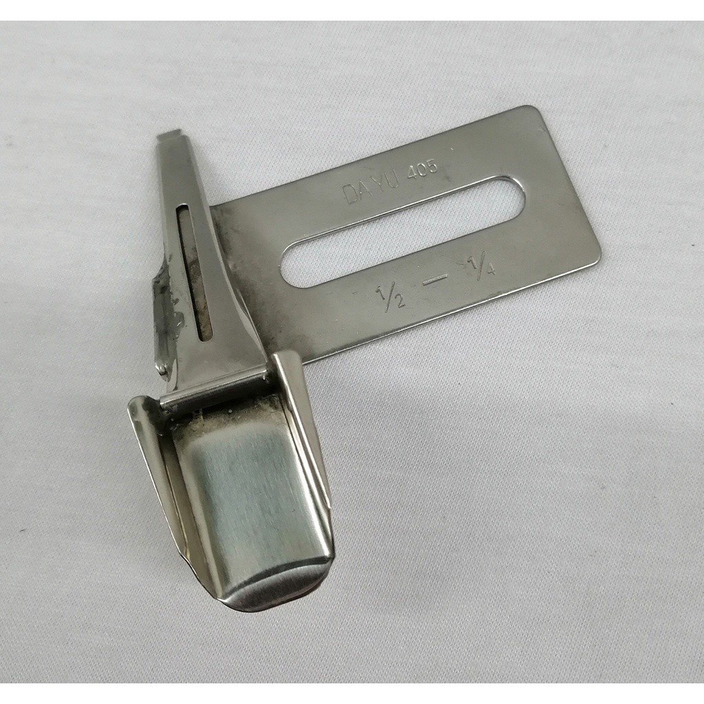 BELT LOOP FOLDER EDGES OVERLAPPING FOR INDUSTRIAL TWO NEEDLE SEWING ...