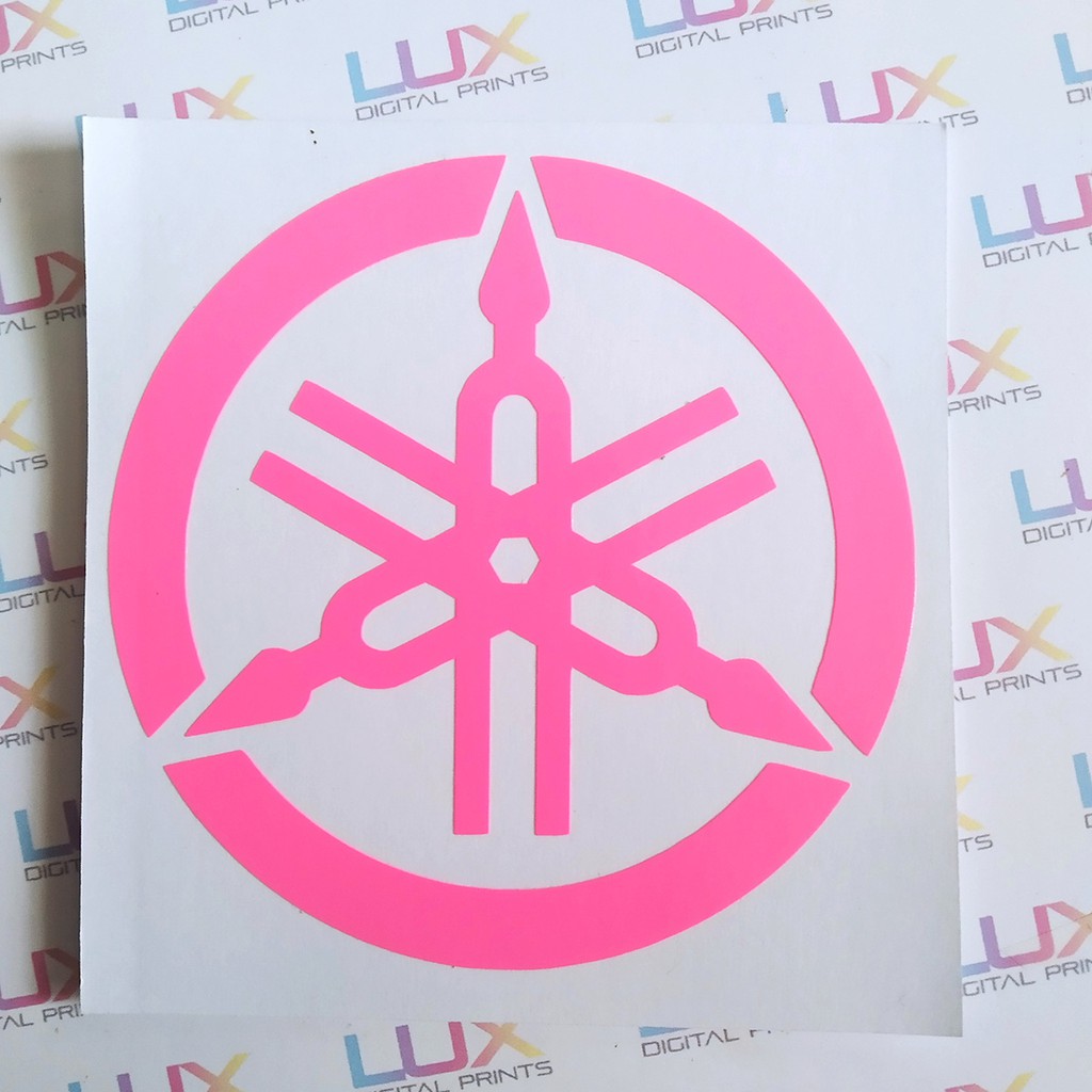 YAMAHA LOGO Die-Cut Vinyl Sticker/Decal/car/motor/laptop/mugs/thumblers ...