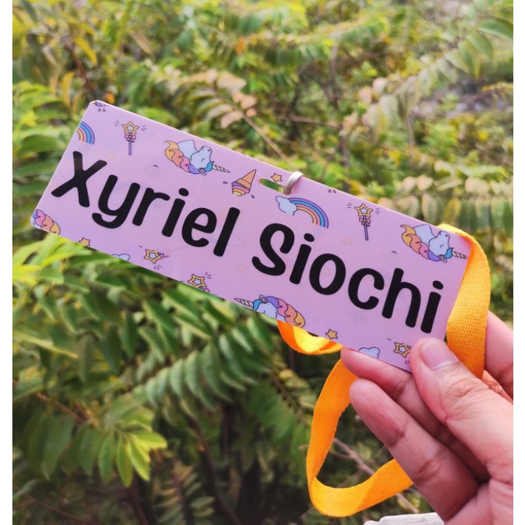 PVC type name tag (back to back print) | Shopee Philippines