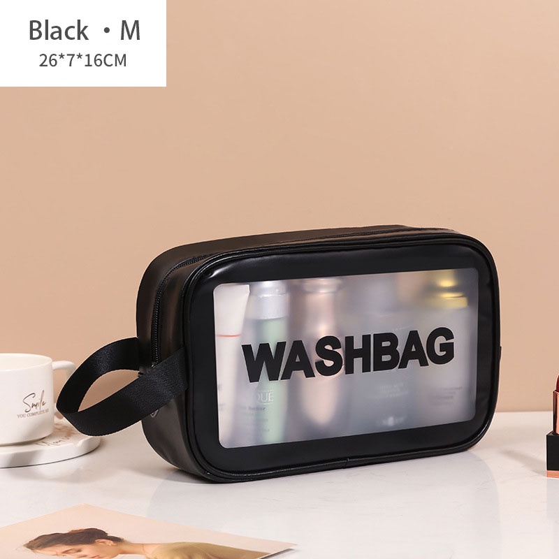Travel Wash Bag Waterproof Cosmetic Bag Toiletries Organizer Portable ...