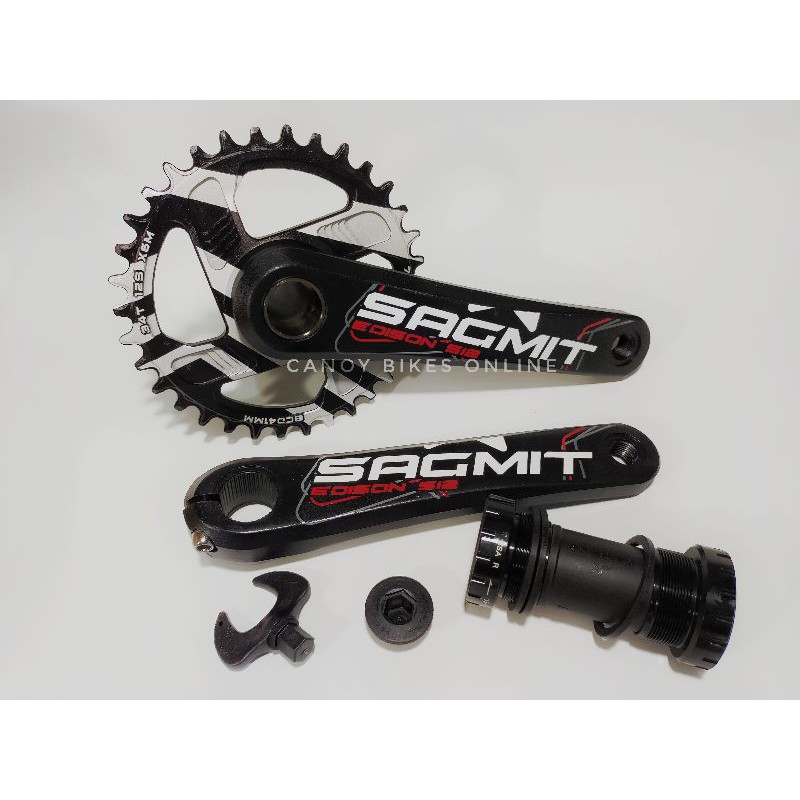 Sagmit Edison S12 Crankset | Shopee Philippines