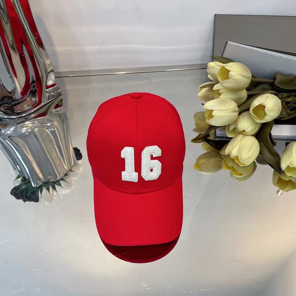 2022 Lisa Same Style New CE 16 Number Baseball Cap Fashion Trend Sun ...