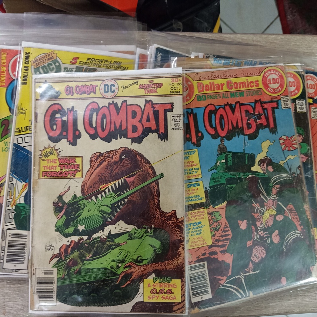 GI Combat - #195 to #288(final) 1976-1987- priced per piece/choose (war) | Shopee Philippines