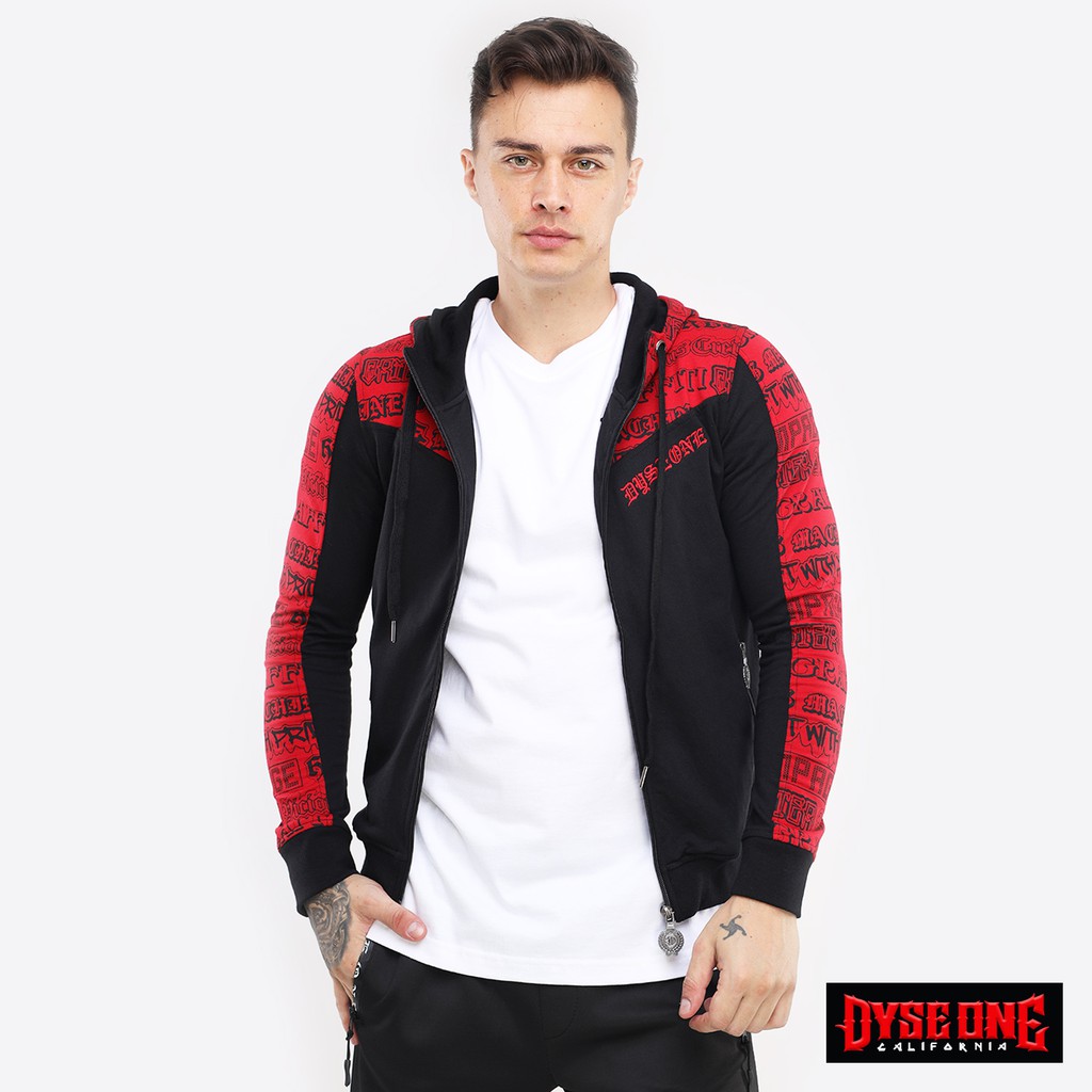 Dyse One Jacket W/ Hoody DBT15B-0025 (Black/Red) | Shopee Philippines