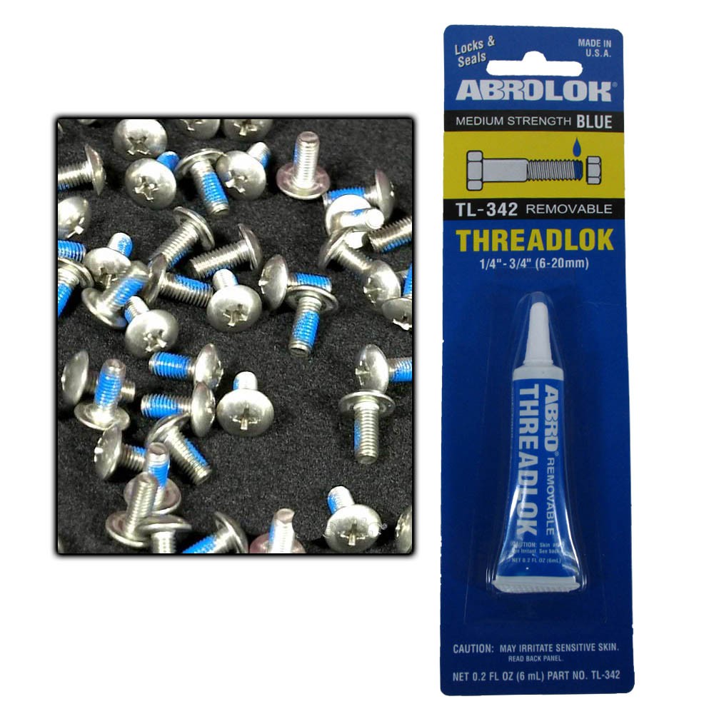 Abro Medium Strength Blue Removable Threadlock | Shopee Philippines