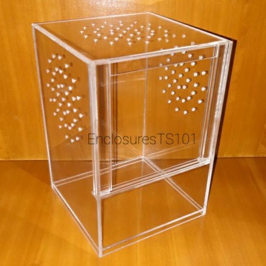 Acrylic Enclosure Box Displayer for Exotic Pets Tarantula, Reptiles ...