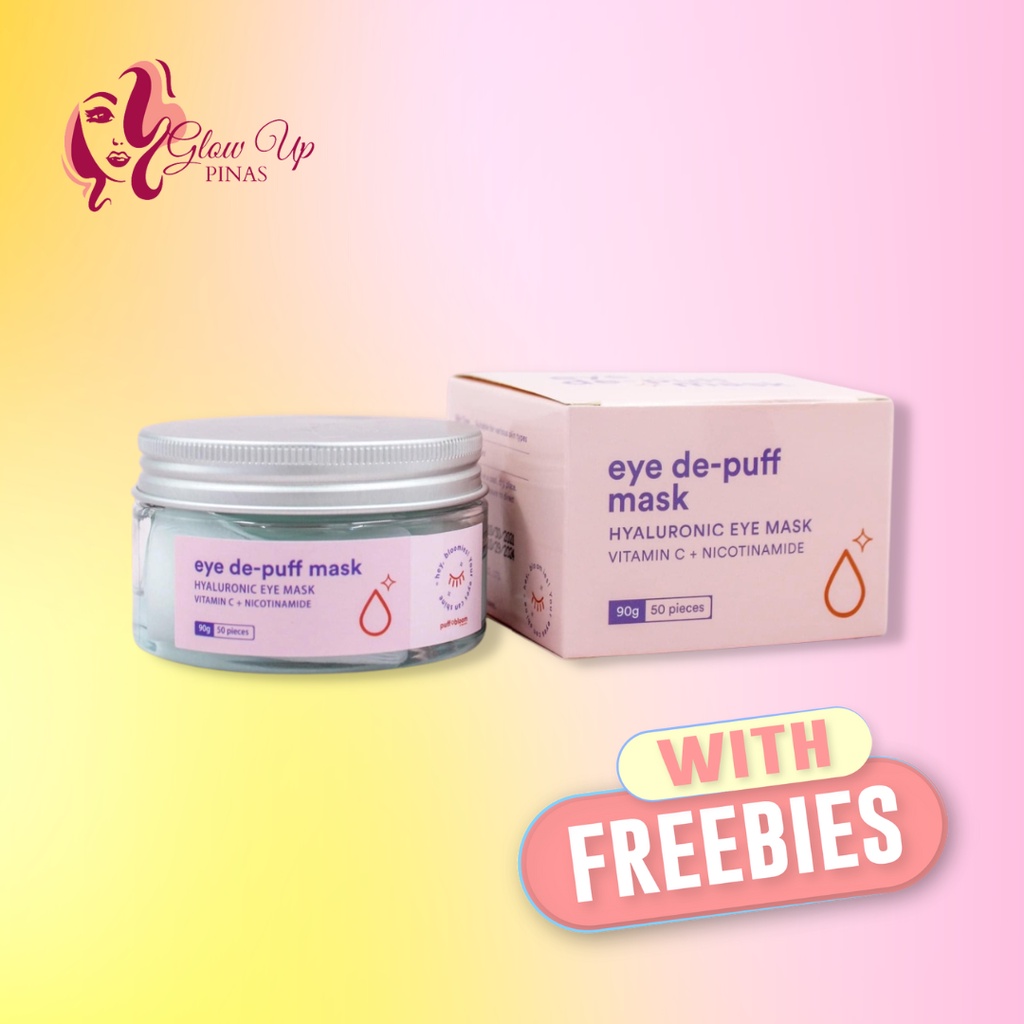 Original 100% Effective New Puff and Bloom Eye De-Puff Mask Hyaluronic ...