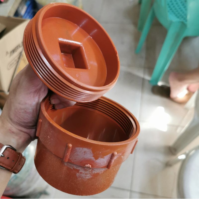 NELTEX PVC Orange Clean Out Cap 2" 3" 4" | Shopee Philippines