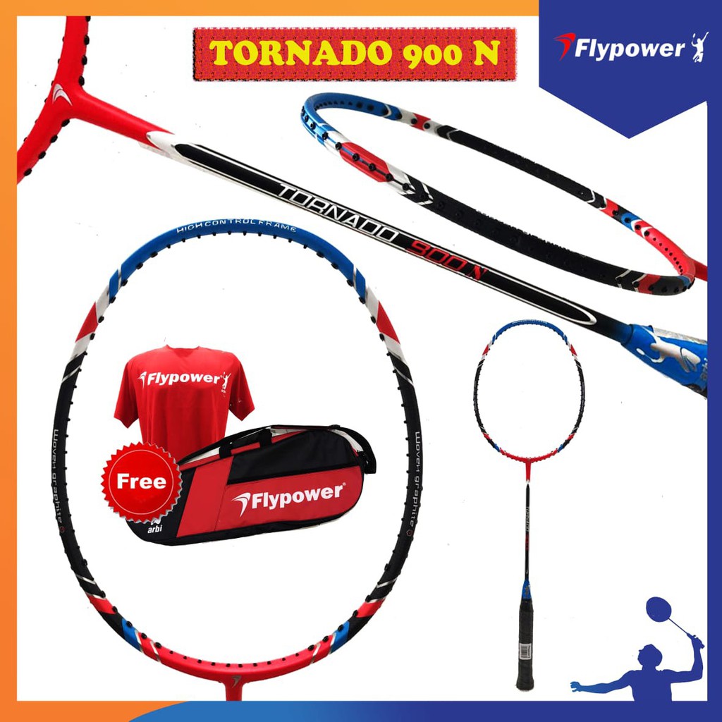 Flypower Tornado 900N Original badminton Racket | Shopee Philippines
