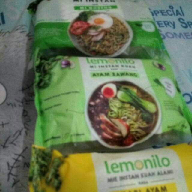 Lemonilo Instant Noodles With Fried Noodles/Onion Chicken/Chicken Curry ...
