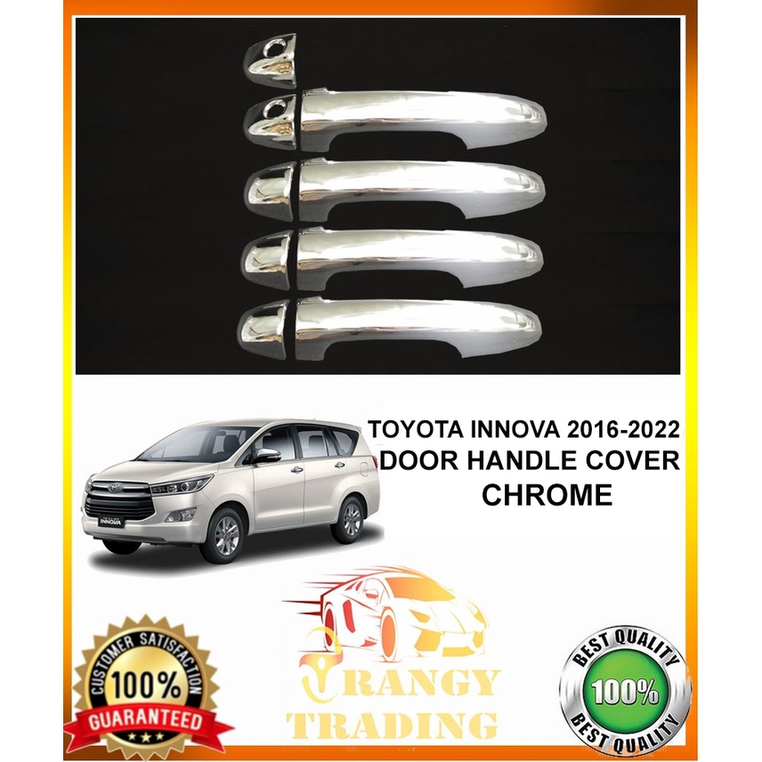 Toyota Innova 2016 to 2025 Door handle cover chrome 2017 2018 2019 2020 ...