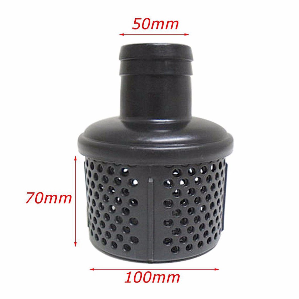 New 2" Suction Hose Strainer Filters Water Pump Drainage Sewage Dirty ...