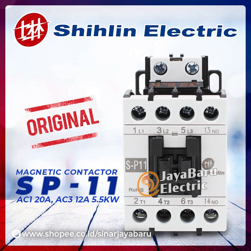 Shihlin S-P11 SP11 24V 48V 110V 220V 380V Contactor | Shopee Philippines