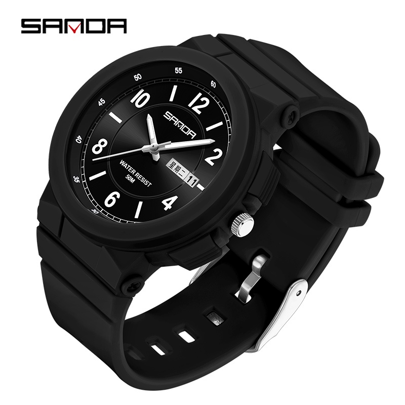 Sanda Waterproof Women Watch Casual Fashion Student Sports Watch Luxury ...