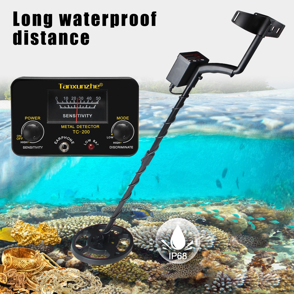 2022 New Metal Detector Pinpointer Professional Gold Detectors Treasure ...