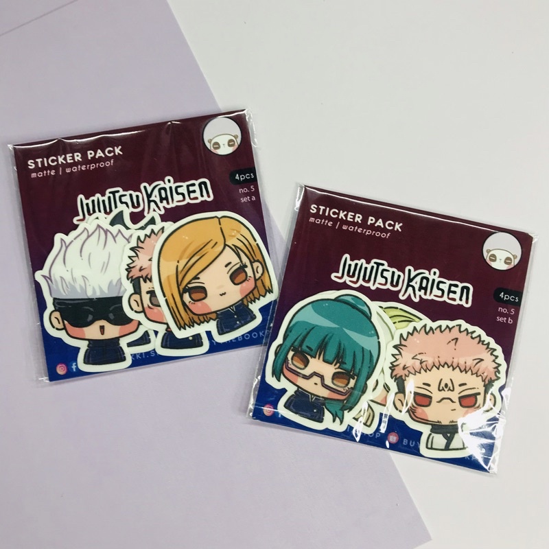 Sticker Pack | Jujutsu Kaisen JJK Laptop Stickers No. 4 | Fan Art by ...