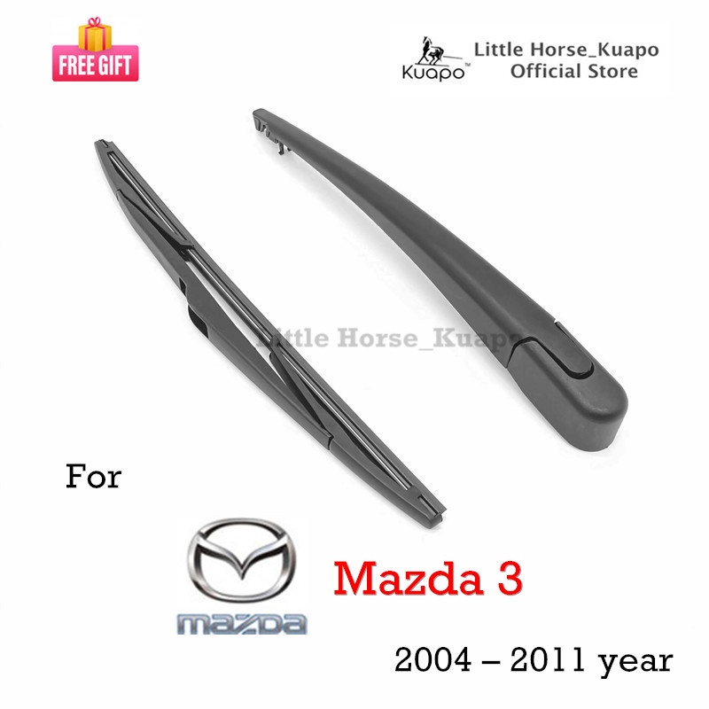 Mazda 3 Rear Wiper Assembly (Set/Arm/Blade/Rubber/Nut Cover Cap) for ...