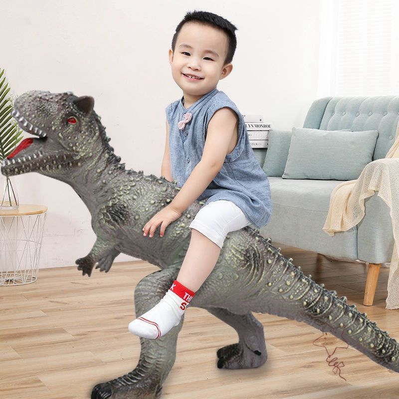 Super Large Soft Rubber Dinosaur Simulation Animal Doll Model ...