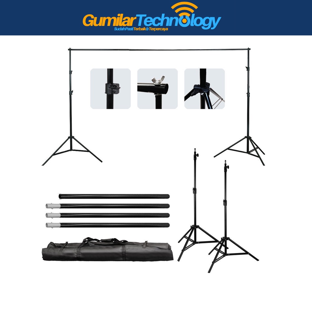 3m Photo Studio Backdrop Stand Bracket | Shopee Philippines