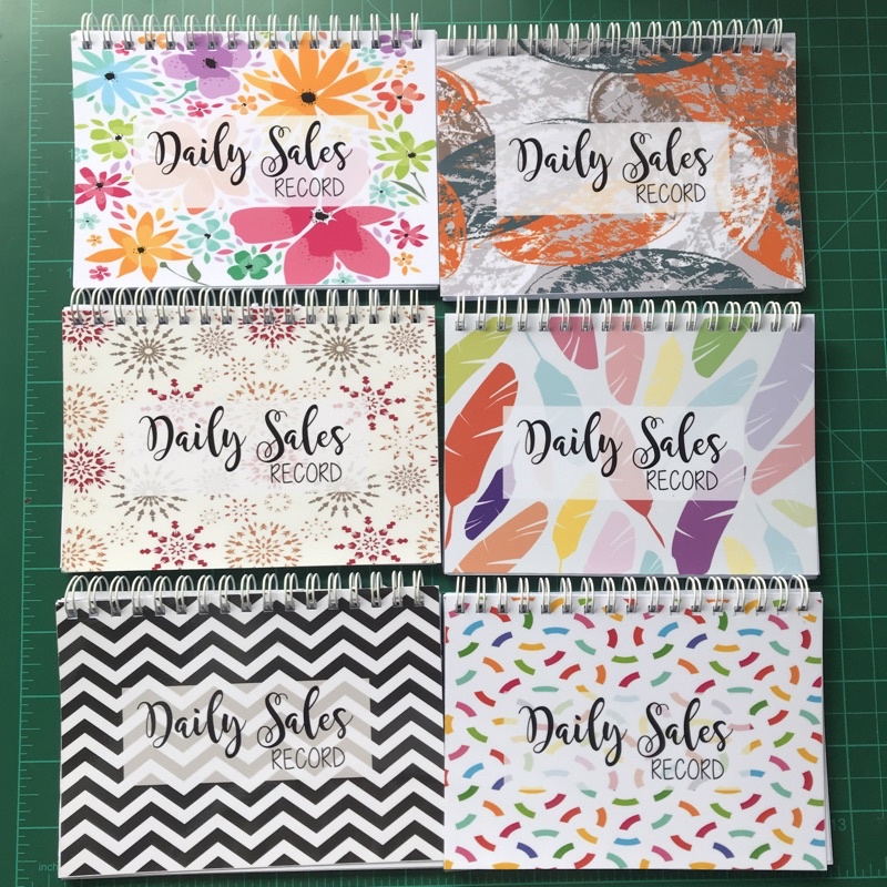 SALES RECORD BOOK Record notebook income tracker Sales notebook ...