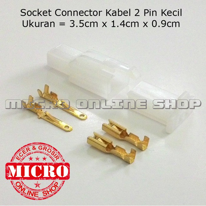 Pay On Place Small 2-Pin Socket+Skun/Motorcycle Socket/Motorcycle ...