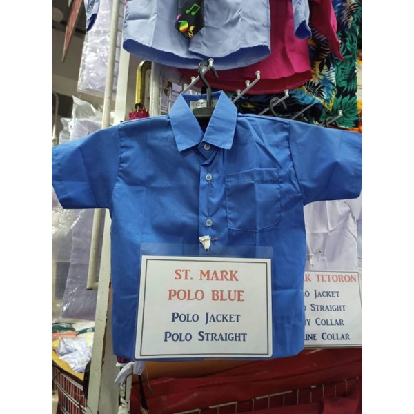 BLUE POLO JACKET and STRAIGHT SCHOOL UNIFORM | Shopee Philippines