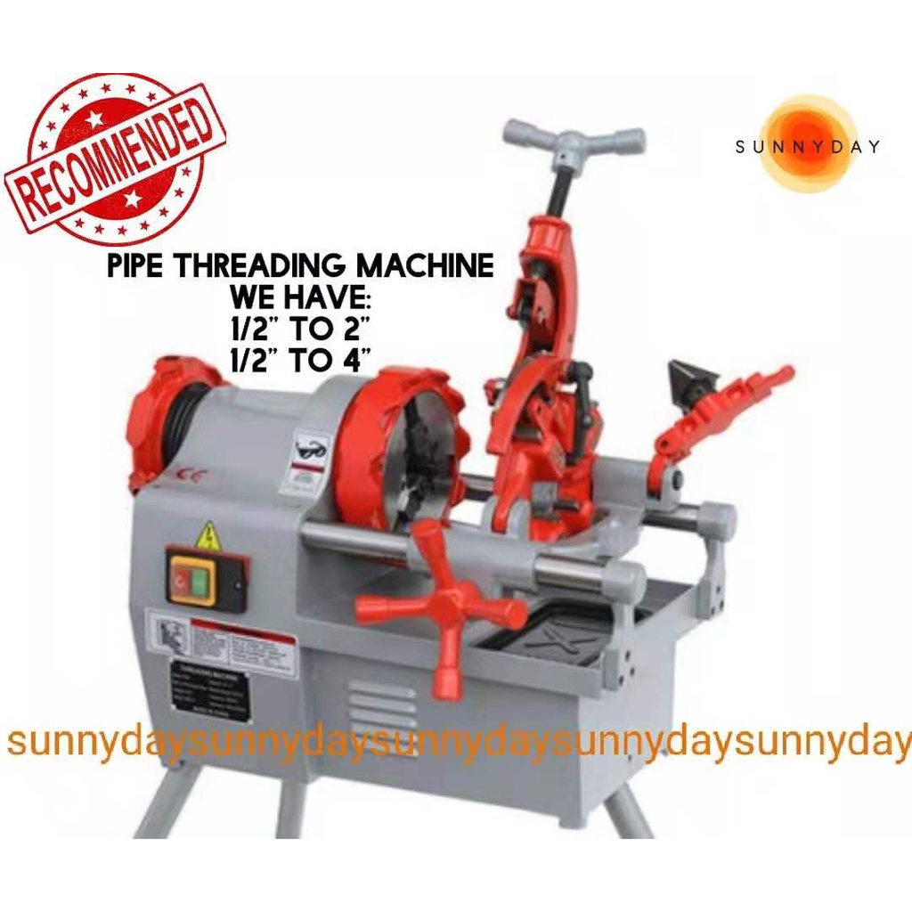 Fujima Japan Electric Pipe Threading Machine 1/2'' to 4'' Heavyduty ...